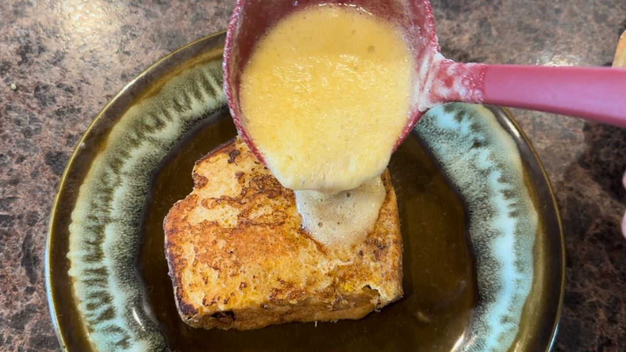 The Best Sourdough French Toast (Video) - Wagon Wheel Homestead