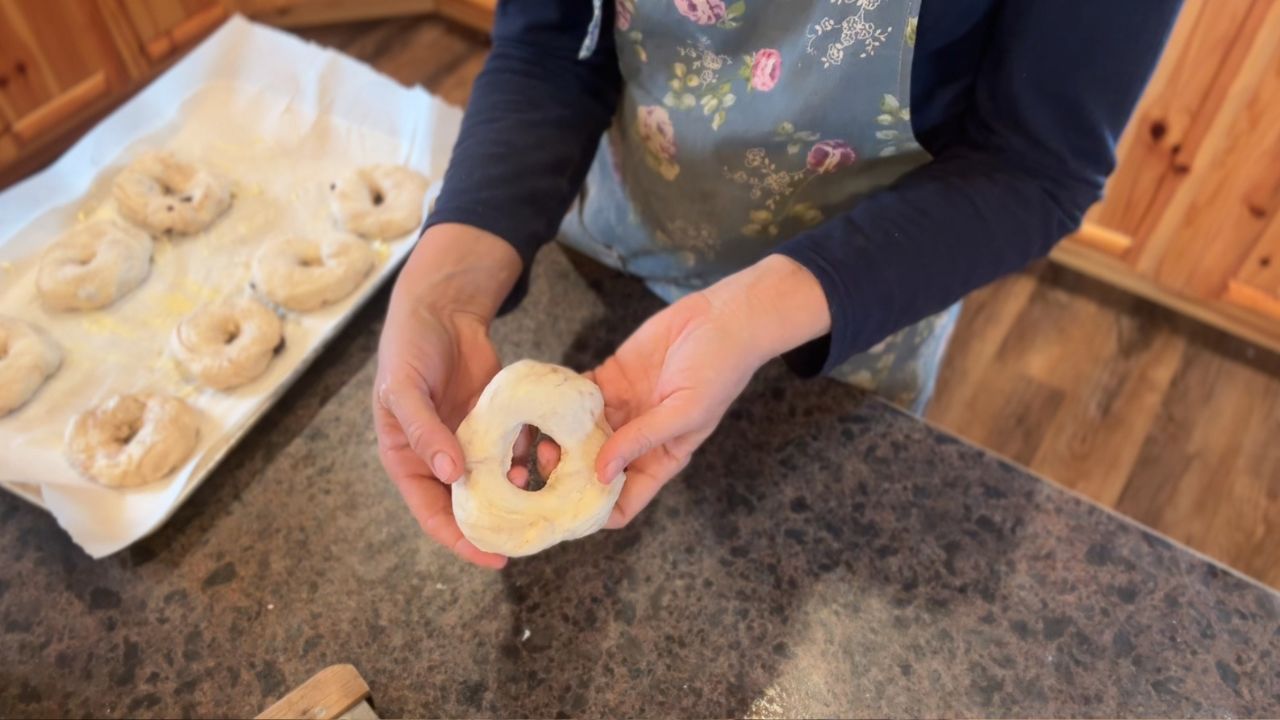 Soft & Chewy Sourdough Bagels - Wagon Wheel Homestead