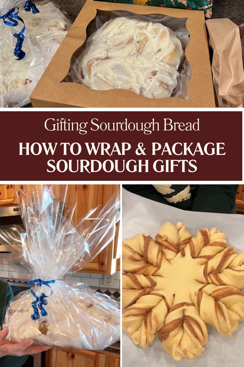 How To Gift Sourdough Bread & Cinnamon Twists (Video) - Wagon Wheel ...