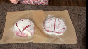 Pink Swirled Artisan Sourdough Bread Recipe Made With All Natural Color ...