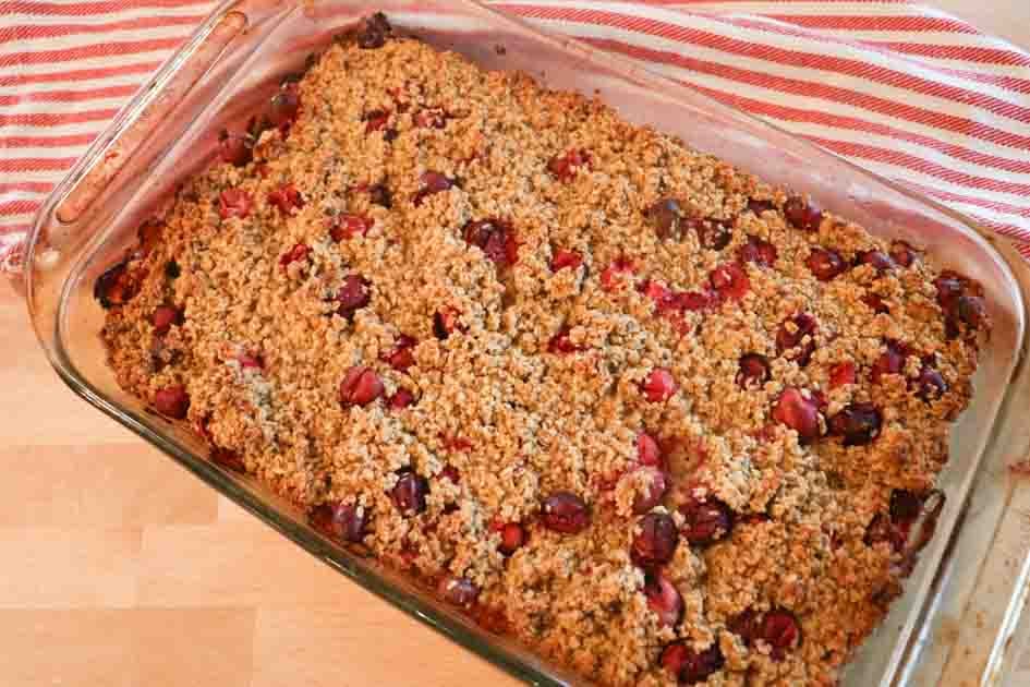 Cranberry Orange Baked Oatmeal Recipe - Wagon Wheel Homestead